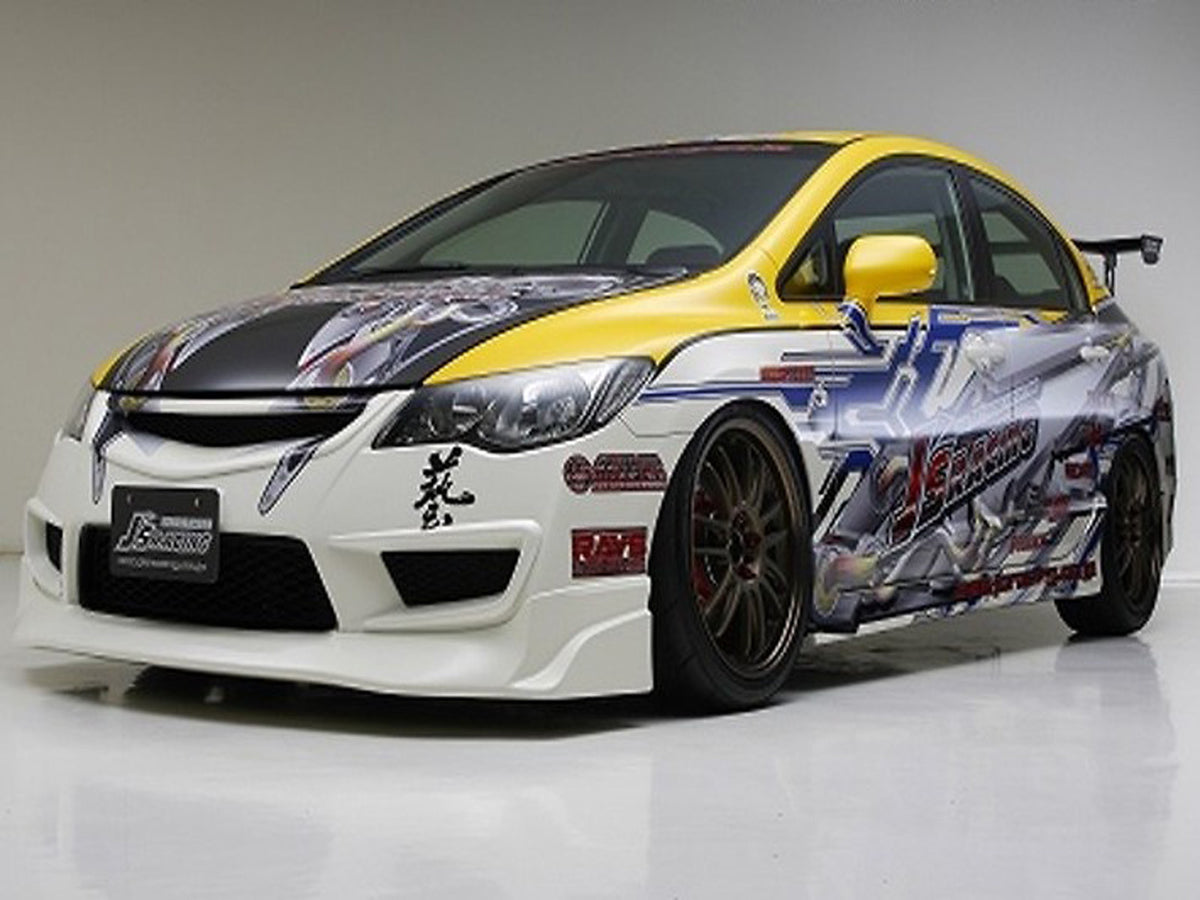 Honda Civic FD2 Type R FRP J's Racing Style Front Bumper Lip. – Iconic ...